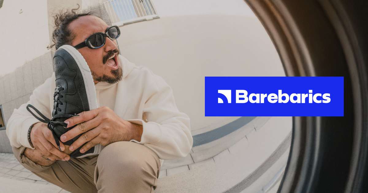 Urban barefoot sneakers for men | Barebarics.com